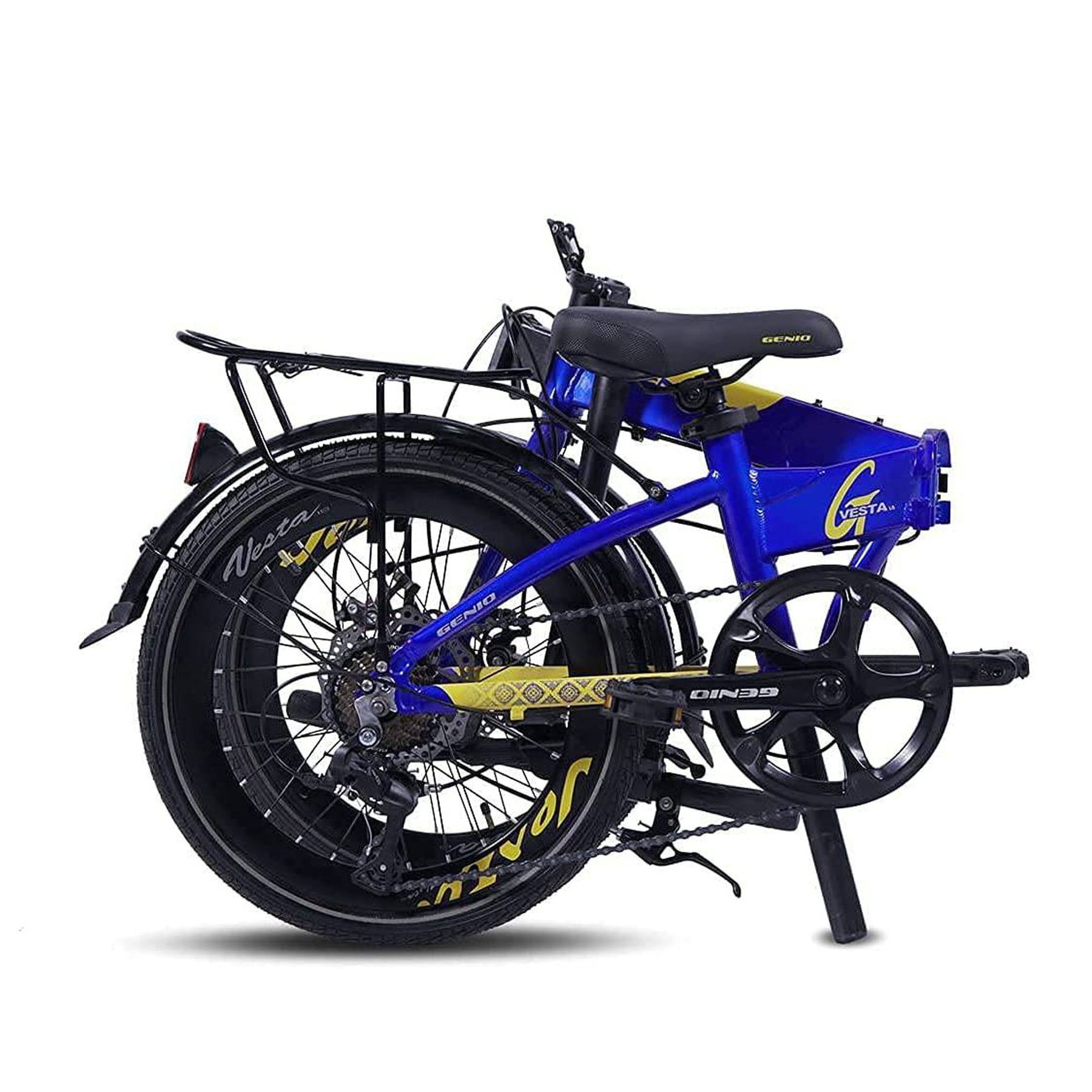 Folding Bicycle 20 Inch Genio Red - Derakbikes