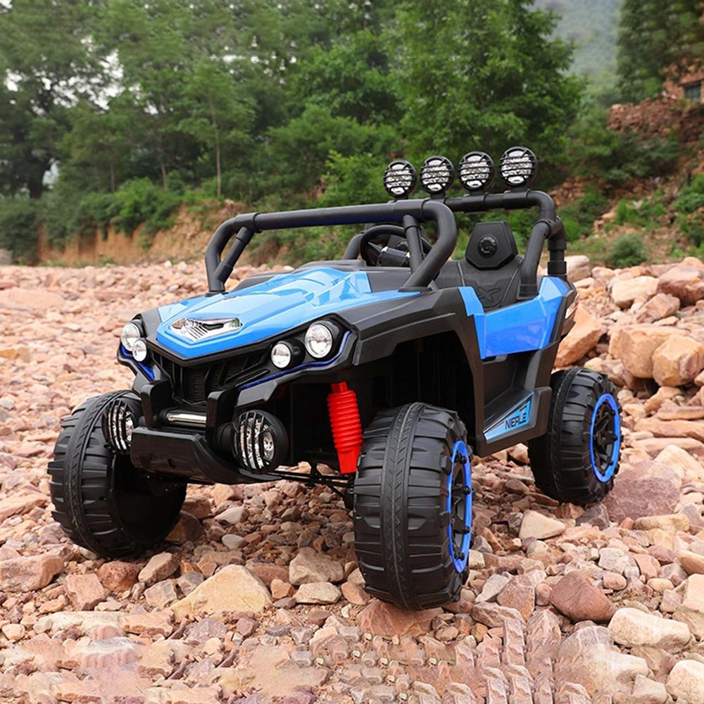 Ride On Electric Buggy NEL-903 4X4 Kids 2 Seater EVA Tyre Leather Seat
